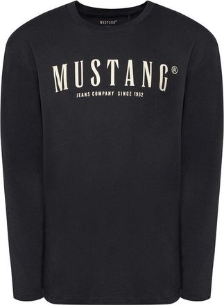 Mustang Jeans Mustang Longsleeve Asheville 1016873 Schwarz Regular Fit