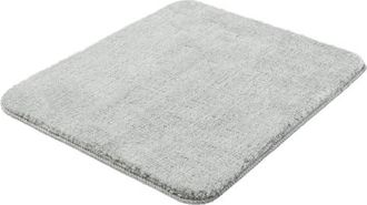 Kleine Wolke Badteppich Ricco mit 50 x 60 cm in Nebel aus 100% Polyester
