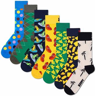 Happy Socks unisexe Chaussettes Paquet de 7