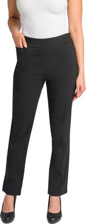 Briggs New York Damen Millennium Karrierehose Zum Hineinschl&uuml;pfen, Super Dehnbar, Durchschnittlich, Kurz und Lang Klassische Hose, Schwarz, 44 Schlauch