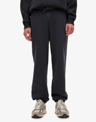 Superdry Blank - Pantalon de jogging oversize - &Eacute;b&egrave;ne-Gris