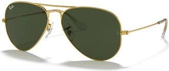 Ray-Ban unisex, Accessoires, Jaune, Taille: ONE Size Aviator Large Metal