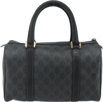 Gucci Sac &agrave; main en cuir doccasion - Femme - Pre-owned - Noir - Taille: ONE Size