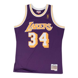Mitchell & Ness Maillot NBA Lakers Shaquille ONeal - Homme - Sport - Violet - Taille: M