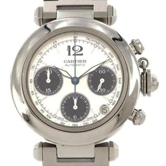 Cartier Pre-owned Vintage Wristwatch - - Pre-owned - Damen - Schwarzk - ONE SIZE
