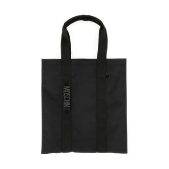 Moschino Femme, Sacs, Noir, Taille: ONE Size Tote Bags