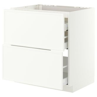 IKEA METOD / MAXIMERA Unterschr.f Kochf/2 Fronten/3 Sch