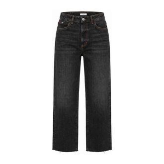 Icon Denim Los Angeles Jill Gerades Jeans - - Jeans - Damen - Schwarzk - W30