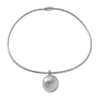 Dansk Copenhagen Collier Signe Statement - Femme - Accessoires - Gris - Taille: ONE Size