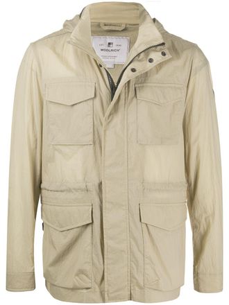 Woolrich veste l&eacute;g&egrave;re &agrave; poches multiples - Tons neutres