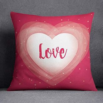 Bonamaison Le Jardin du Lin Kissenhüllen, Cotton, Mehrfarbig, 45x45