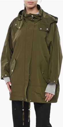 Woolrich Solid-Color Jacket SUMMER With Removable Hood size Xl