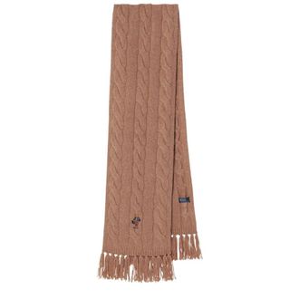 Polo Ralph Lauren Polo Bear Strickschal - - Accessories - Damen - Beige - ONE SIZE