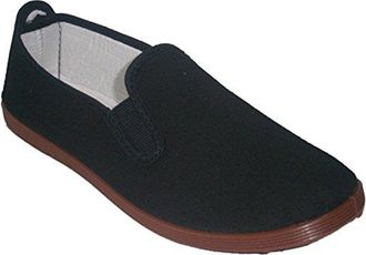 Irabia Chaussons pour Le Tai-chi et Le Yoga Kunfu en Noir Taille 37 EU