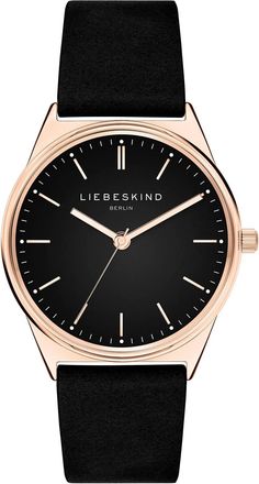Liebeskind Liebeskind Berlin Uhren - Echtleder Vintage Classic - Gr. unisize - in Schwarz - f&uuml;r Damen