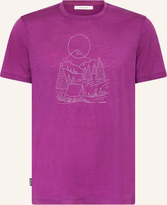 Icebreaker T-Shirt Merino 150 Tech Lite Iii lila