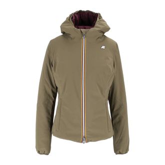 K-Way Femme, Vestes, Vert, Taille: 40 FR Lily St Warm Double Corto