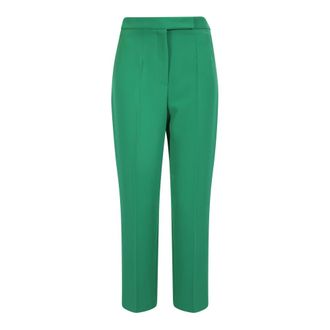 Blanca Vita Femme, Pantalons, Vert, Taille: 34 FR Pantalon Vert Taille Haute Court