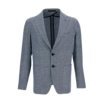 Tagliatore Montecarlo Blazer - - Jackets - Herren - Blau - S