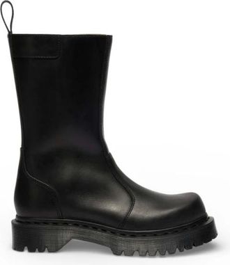 Dr. Martens Femme, Chaussures, Noir, Taille: 36 EU Rejena Old Harness Leather Bottes