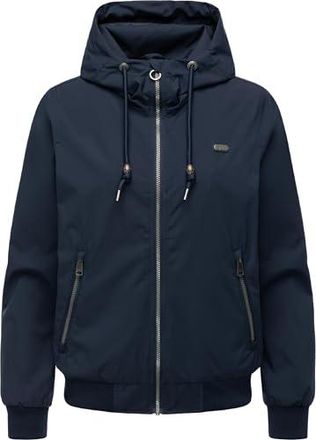 Ragwear Nuggeta Summer YOUMODO Veste de transition l&eacute;g&egrave;re et respirante &agrave; capuche pour femme Tailles XS &agrave; 6XL, bleu marine, 4XL