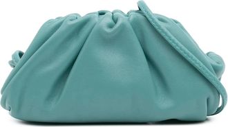 Bottega Veneta Hobo Bags - Lambskin The Extra Mini Pouch Crossbody - Gr. unisize - in Blau - f&uuml;r Damen