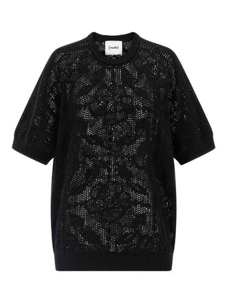 Nude Pull Col Rond - Noir