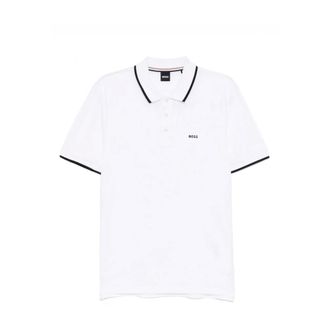 HUGO BOSS Homme, Tops, Blanc, Taille: 2XL Parly 190 Polo en Blanc