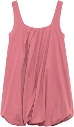 Alpha Studio Femme, Robes, Rose, Taille: 38 FR Balloon Poplin Dress