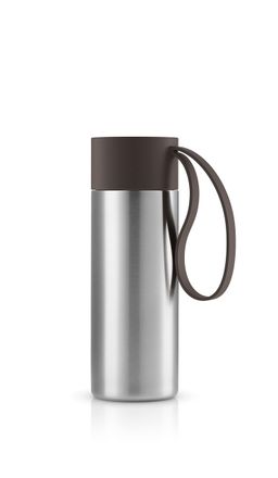 Eva Solo | to Go Cup 0,35l | Doppelwandige Isoliertasse mit Vakuum | Chocolate