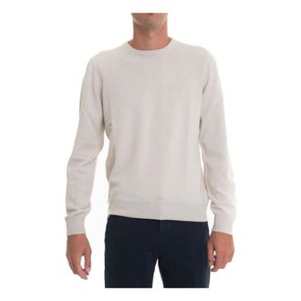 Gran Sasso Kaschmir-Mix Slim Fit Pullover - - Knitwear - Herren - Wei&szlig; - 4XL