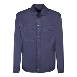 Moncler Herren, Shirts, Blau, MGr&ouml;&szlig;e