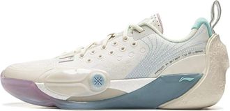 Li-Ning Wade All City 13 Herren Basketballschuhe Leichtgewicht Hoch Rebound Professionelle Match Schuhe Cremeweiß EU 45