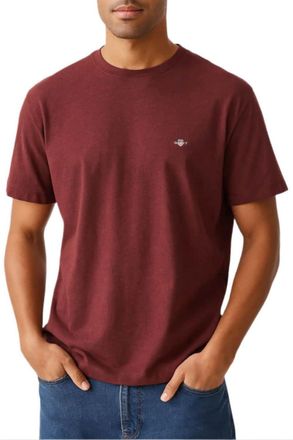 GANT Herren Reg Shield Ss T-Shirt T-Shirt, Rot, XXL