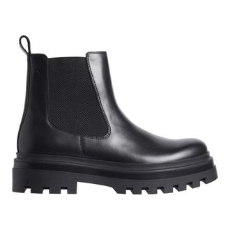 Calvin Klein Jeans Homme, Chaussures, Noir, Taille: 43 EU Chelsea Bottes en Cuir