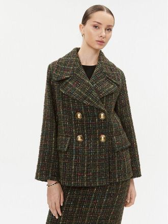 Luisa Spagnoli &Uuml;bergangsmantel Scellino 540182 Khakifarben Regular Fit