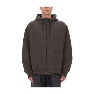 Maison Margiela Zip-Up Sweat Hoodie - - Sweatshirts & Hoodies - Herren - Grau - S