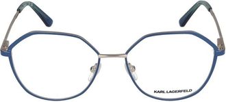 Karl Lagerfeld Femme, Accessoires, Bleu, Taille: 54 MM Kl346 Eyeglasses