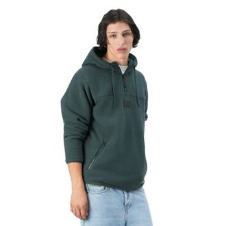 Timberland Kapuzenpullover f&uuml;r Herren, K&auml;ngurutasche, Dickes Fleece (Gr&uuml;n)