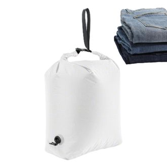 Generico Travel Bag - Laundry Hamper Bag with Wet Dry Separation, Lightweight Nylon Packing Organizer | Space-Saving Travel Storage Bags For Camping, Hiking, R