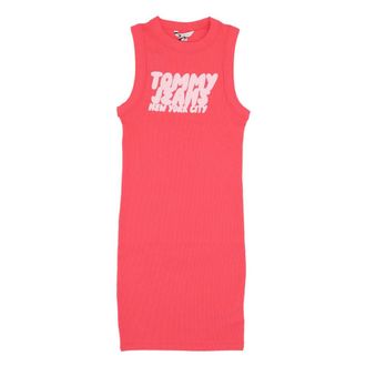 Tommy Hilfiger Bubble Tank Kleid Amour - - Dresses - Damen - Rosa - M