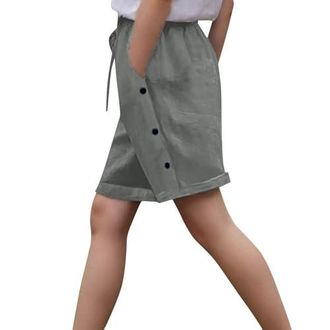 Generic Short Coton Grande Taille Femme Legging Jupe Musculation Handball Gym Confortable Poches Bordeaux Longueur Snowboard V&eacute;ritable Curvy Ajust&eacute; Tendance C