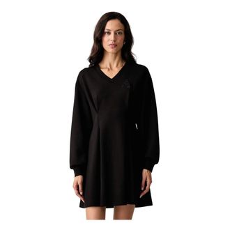 A|X Armani Exchange Robe &eacute;vas&eacute;e courte - Femme - Robes - Noir - Taille: 40 FR