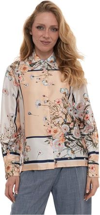 Liu Jo Femme, Blouses et Chemises, Multicolore, Taille: 44 FR Blouse
