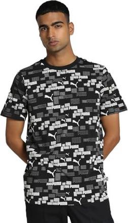 Puma T-Shirt Noir/Blanc Homme 675917 Noir XL