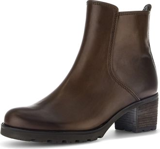 Gabor Damen Chelsea Boots, Frauen Stiefeletten,uebergangsschuhe,uebergangsstiefel,Schlupfstiefel,flach,Stiefel,Sattel/EF (Mel.),38.5 EU / 5.5 UK