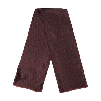 Dolce & Gabbana Seiden-Foulard-Schal mit Paisley-Muster - - Accessories - Herren - Braun - ONE SIZE