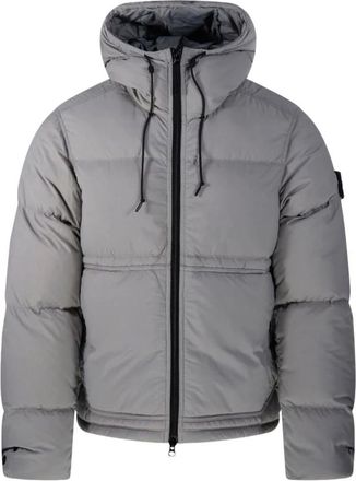 Stone Island Homme, Vestes, Gris, Taille: XL Manteaux Élégants pour Hommes