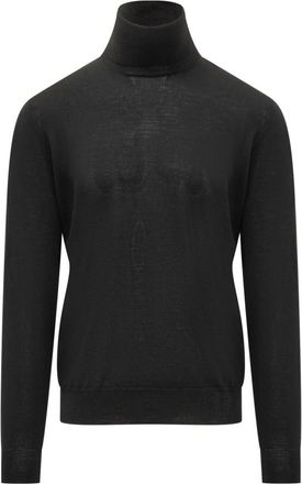 FILIPPO DE LAURENTIIS Homme, Pulls, Noir, Taille: XL Dolcevita Turtleneck