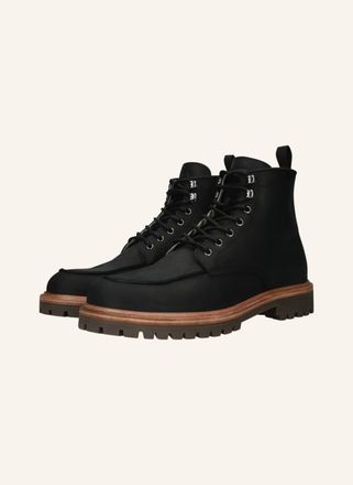 Blackstone Schn&uuml;rboots schwarz